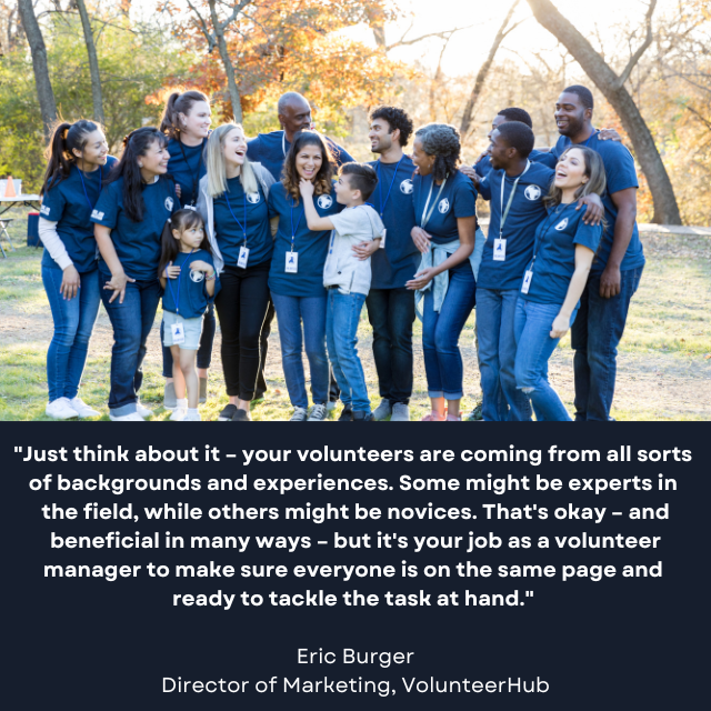 Volunteer Training: Don’t Just Wing It—Do It Right! - MATC Group Inc
